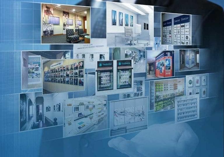 Rail/Track Display Systems for Picture and Posters Hanging | Nova Display