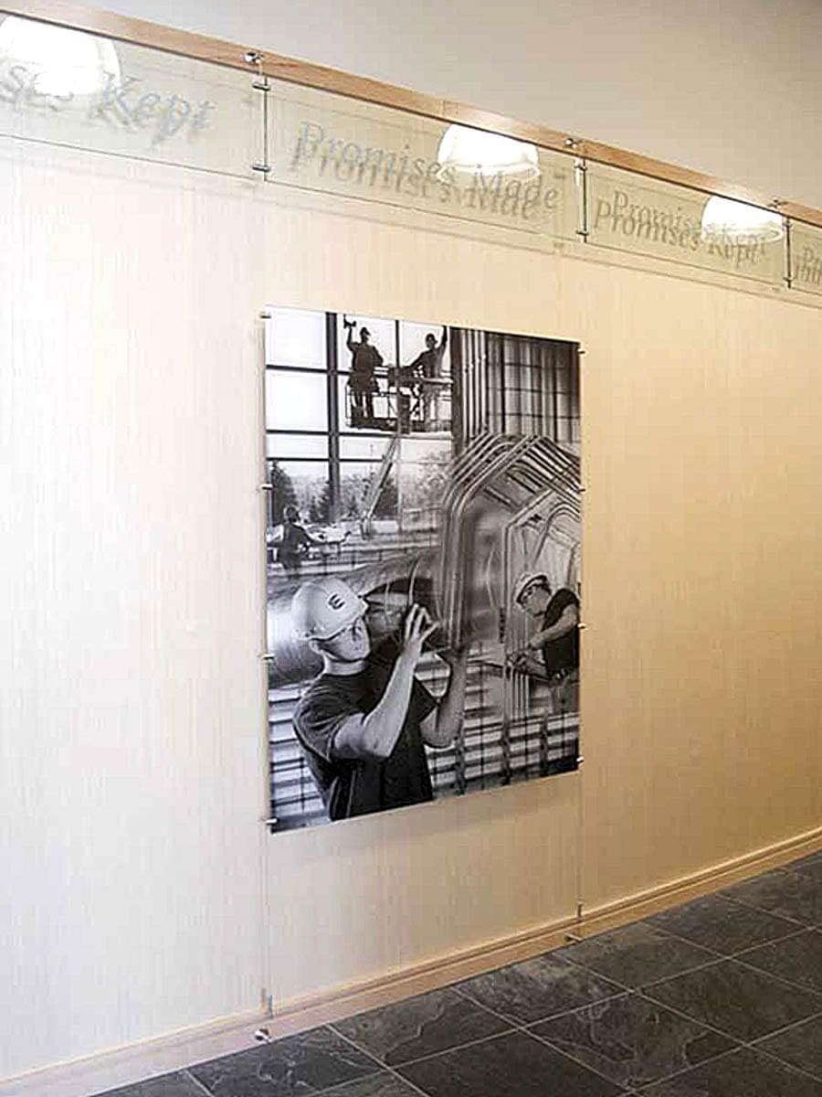 Cable/Rod Suspended Poster Display Kits | Acrylic Poster Frames