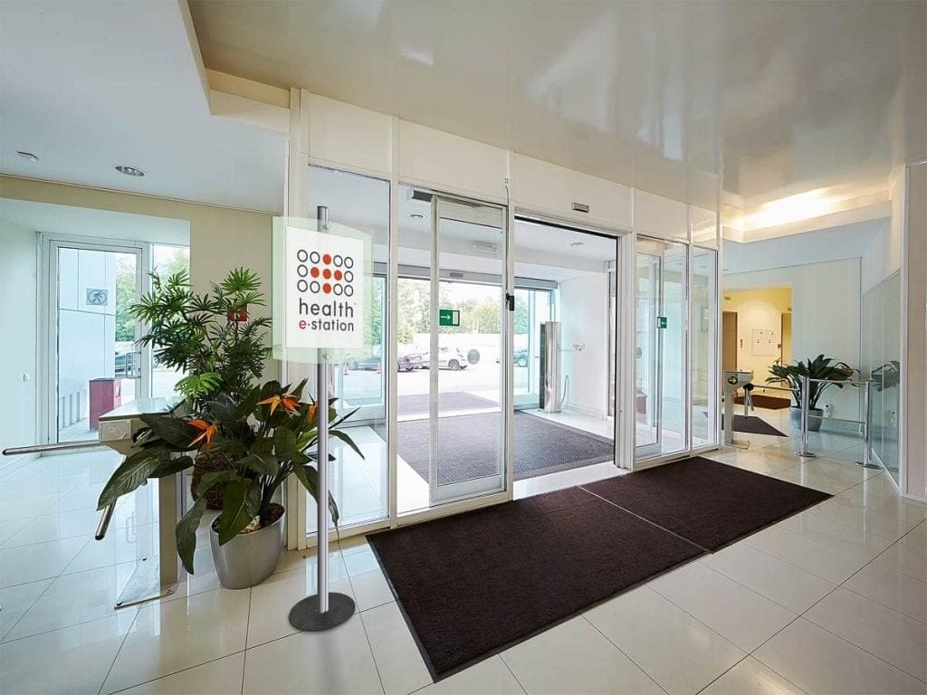 Info-Post Floor Display Stands | Floor Stand w/Single Vertical Post