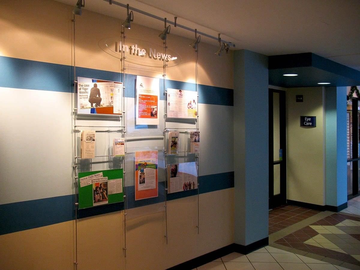 Cable/Rod Suspended Poster Display Frames | Acrylic Frames