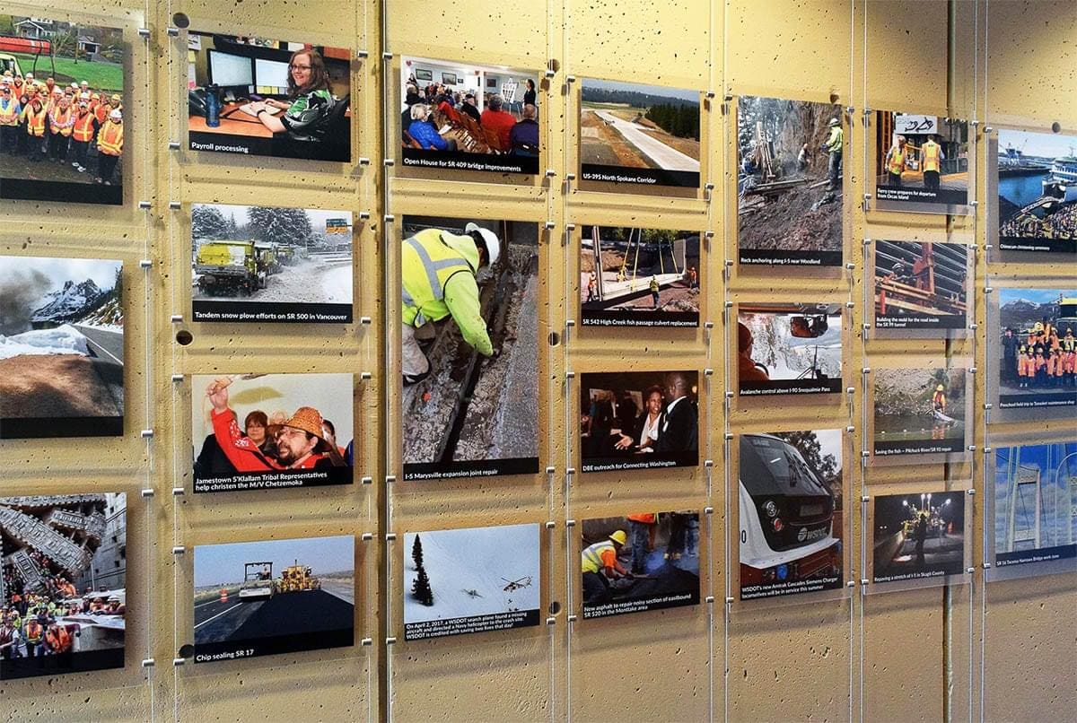 Track/Rail Suspended Displays | Project Photo Gallery | Nova Display