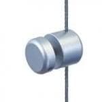 Rail/Track Tension Cable Display System for Posters and Graphics