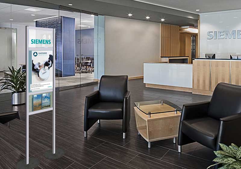 Stack-On Floor Display Stands | Aluminum Modular Display Kits