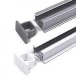 Easy-Glide Track Display Systems for suspended promotional signs