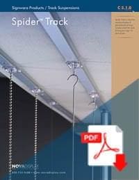 C310 Spider Track for Ceiling Catalog - Nova Display