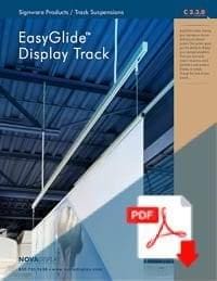 C330 Easy-Glide Display Track Catalog - Nova Display