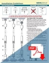 How to Install RAS Ceiling-to-Floor 6mm Rod Suspension - Nova Display