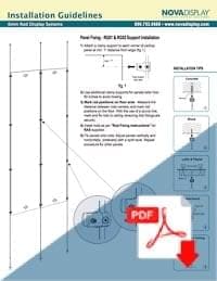 How to Install RG01 & RG02 Vertical Panel Supports to 6mm Rod - Nova ...