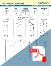 How to Install RS Ceiling Rod Suspension - Nova Display