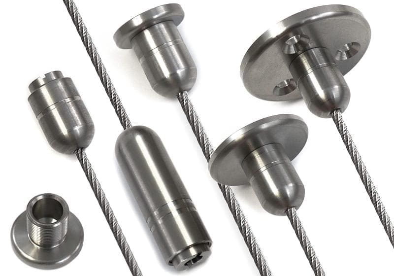 3mm Stainless Steel Cable Display Systems | Supports 200kg (441lbs)