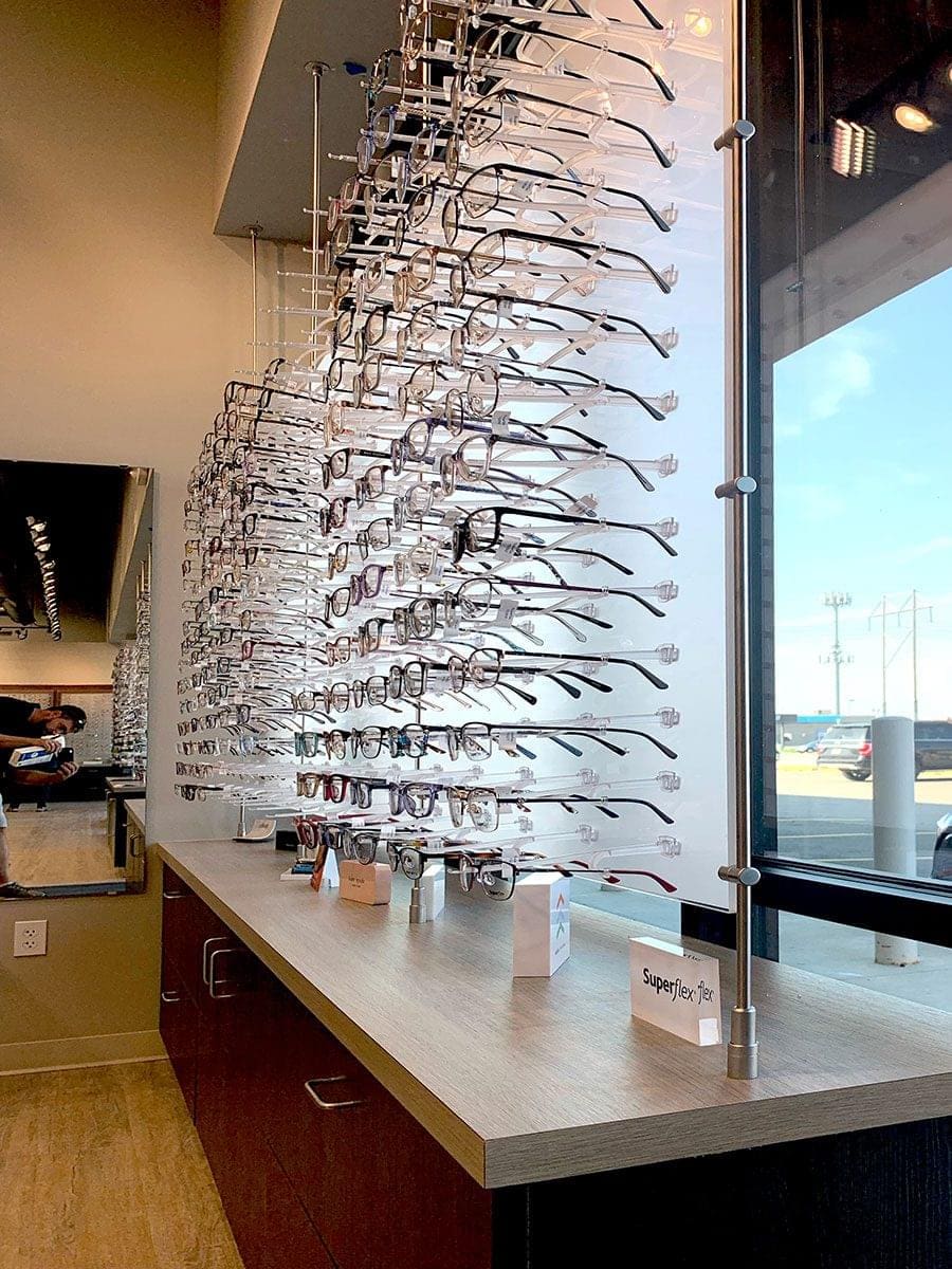 Elevate Your Eyewear Displays with Sleek Acrylic Wall Panels