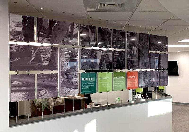 3mm Cable Hanging System with Stainless Steel Support Fittings