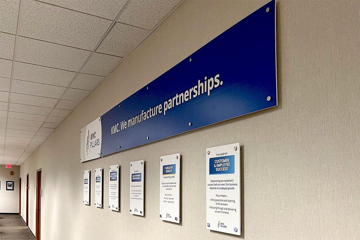 Custom Signs & Logo Panels | Project Photo Gallery | Nova Display