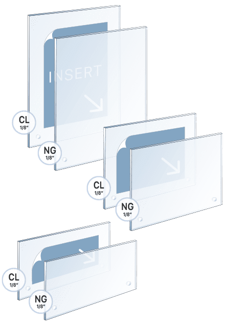 Acrylic Sign Blanks | Acrylic Blanks for Wall and Desktop Signage
