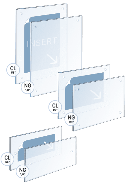 Acrylic Sign Blanks | Acrylic Blanks for Wall and Desktop Signage