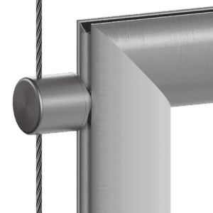 1.5mm Cable Display Suspension System for Poster Displays and Signage