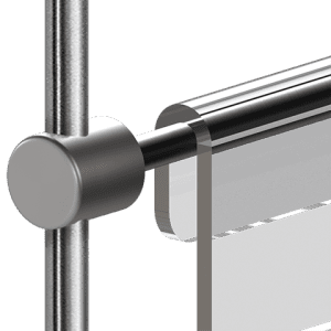 10mm Rod Display System with Stainless Steel Components