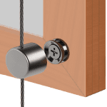 Art/Picture Hanging System with Cable/Rod Display Components