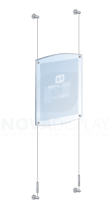 Cable/Rod Suspended Poster Display Frames | Acrylic Frames
