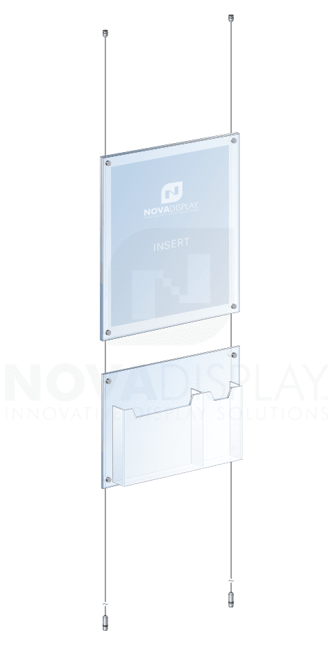Cable/Rod Suspended Poster Display Frames | Acrylic Frames
