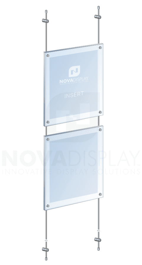 Cable/Rod Suspended Poster Display Frames | Acrylic Frames