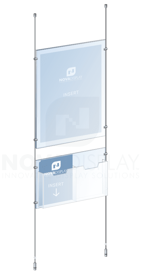 Cable/Rod Suspended Poster Display Frames | Acrylic Frames