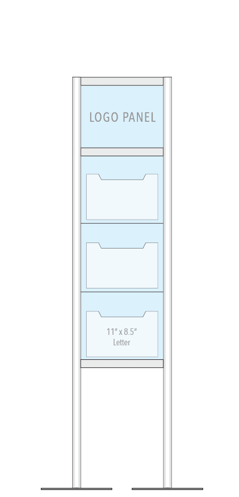 Stack-On Floor Display Stands | Aluminum Modular Display Kits