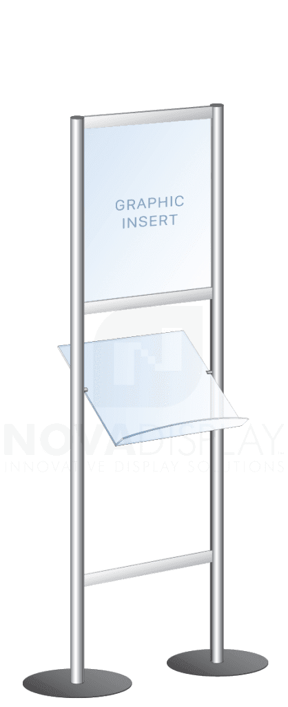 Stack-On Floor Display Stands | Aluminum Modular Display Kits