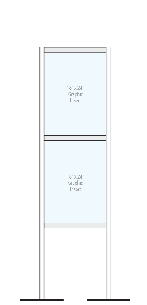 Stack-On Floor Display Stands | Aluminum Modular Display Kits