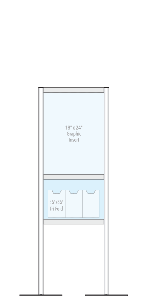 Stack-On Floor Display Stands | Aluminum Modular Display Kits