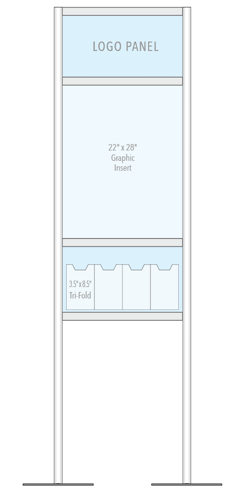 Stack-On Floor Display Stands | Aluminum Modular Display Kits