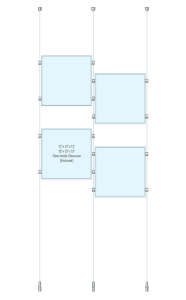Cable/Rod Suspended Acrylic Showcase Displays | Nova Display