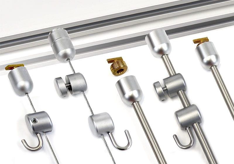 Rail/Track Display Systems for Picture and Posters Hanging | Nova Display