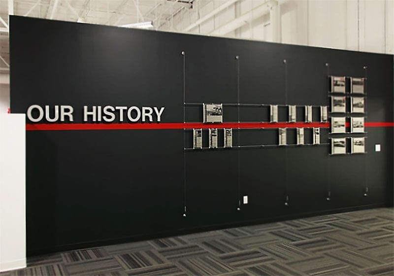 Recognition Wall Displays | Project Photo Gallery | Nova Display